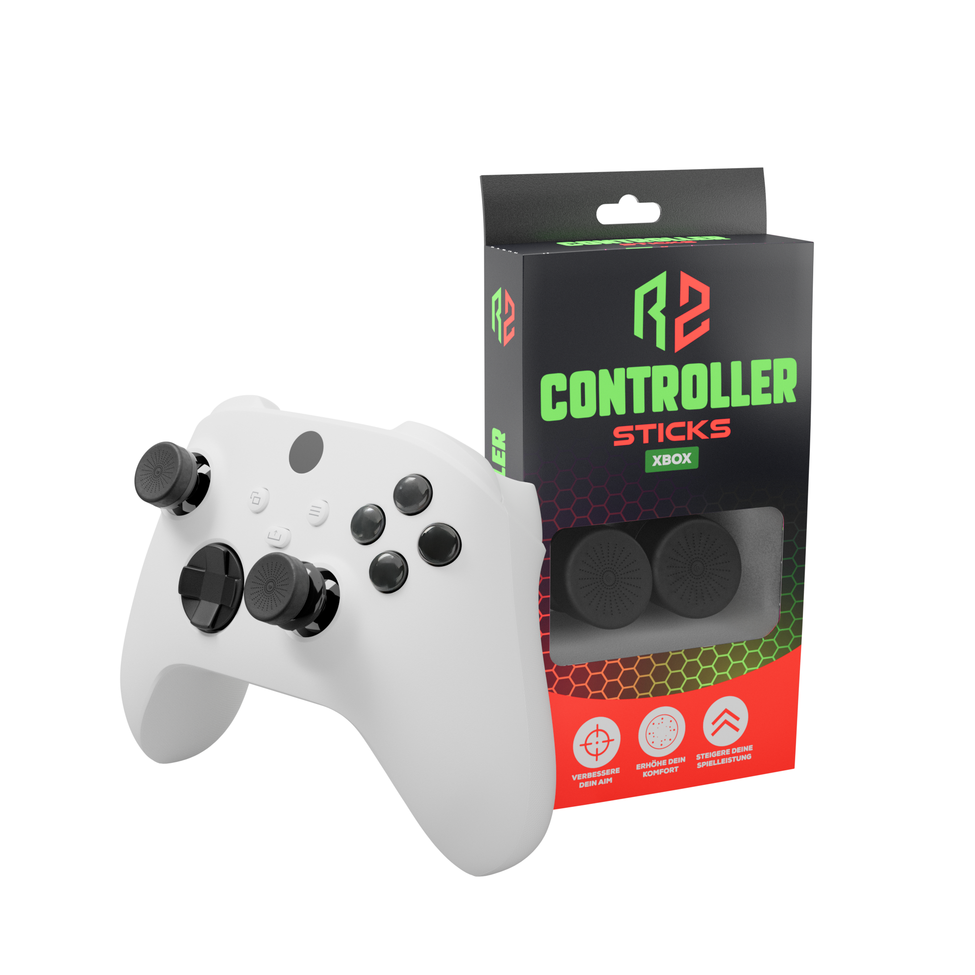 RZ Controller Sticks Black - (XBOX)